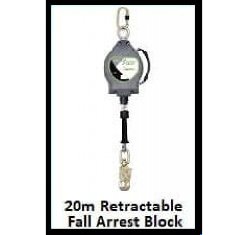 20m Retractable Fall Arrest Block | Rope Services Direct